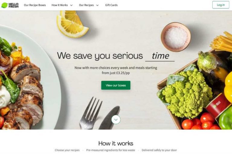 Hello Fresh - Top 5 Meal Delivery Services